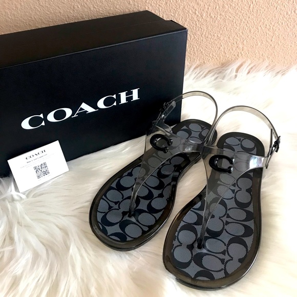 Coach | Shoes | Coach Natalee Jelly Sandals Size 89 | Poshmark